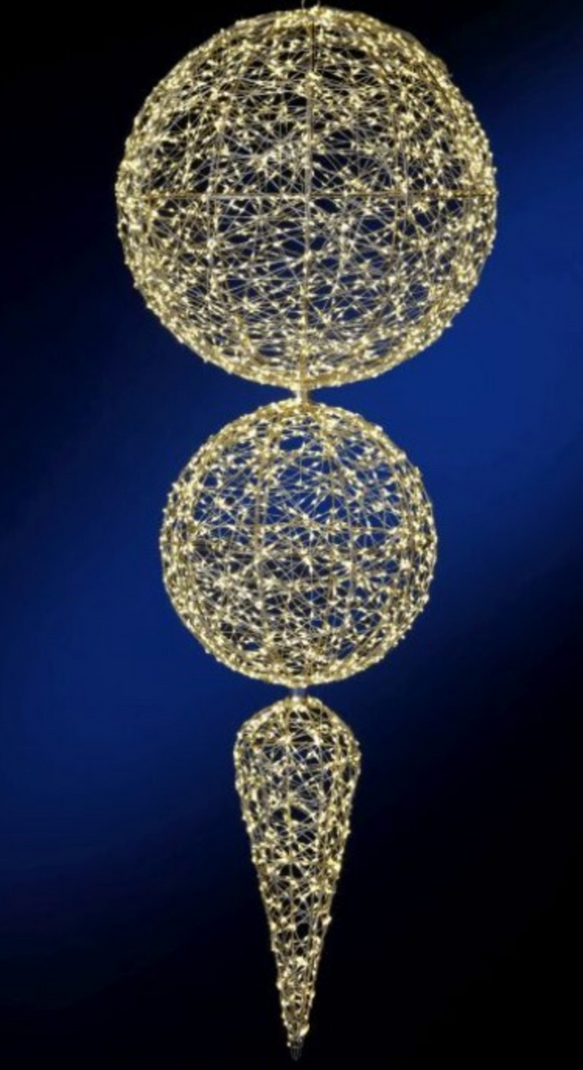 48" LED Lighted Finial – Saint Nicholas' Christmas